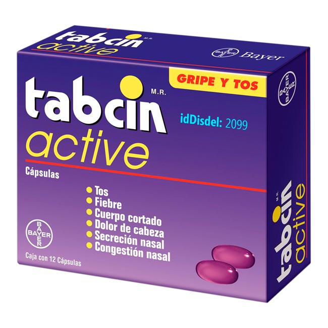 Tabcin Antigripal Liqui-en Gels Dia | Disdel, S.A. Guatemala
