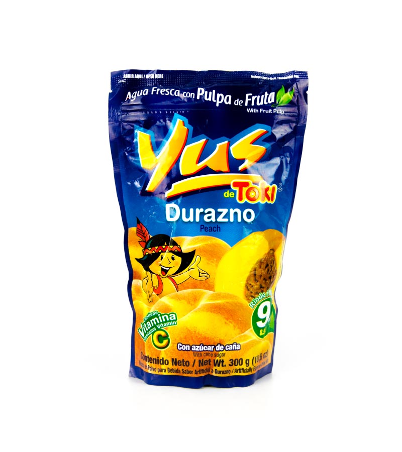 Bebida Instantanea Yus de TOKI 300g DURAZNO | Disdel, S.A. Guatemala