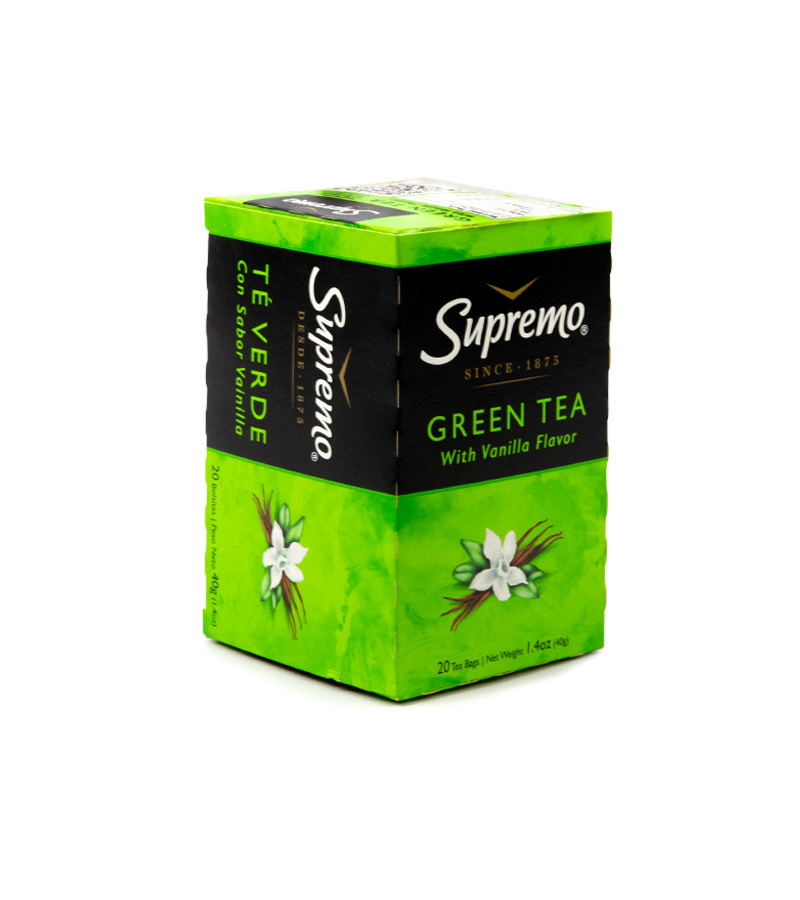 Te SUPREMO *VERDE-VAINILLA*