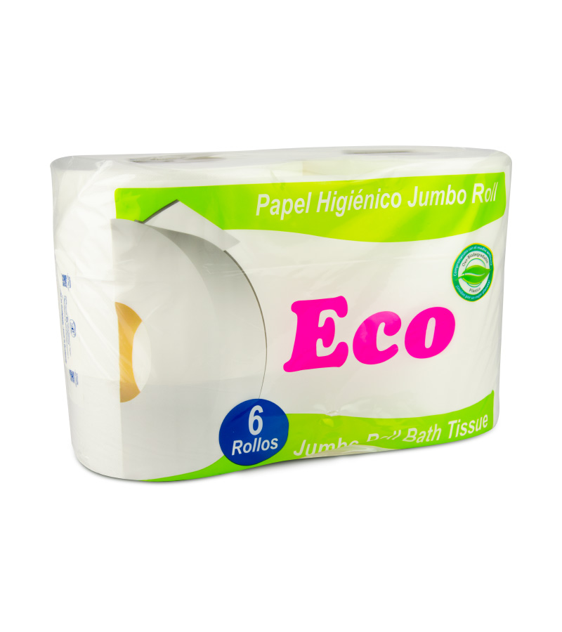 Papel higienico Jumbo Roll ECO, 1px400mts. | Disdel, S.A. Guatemala