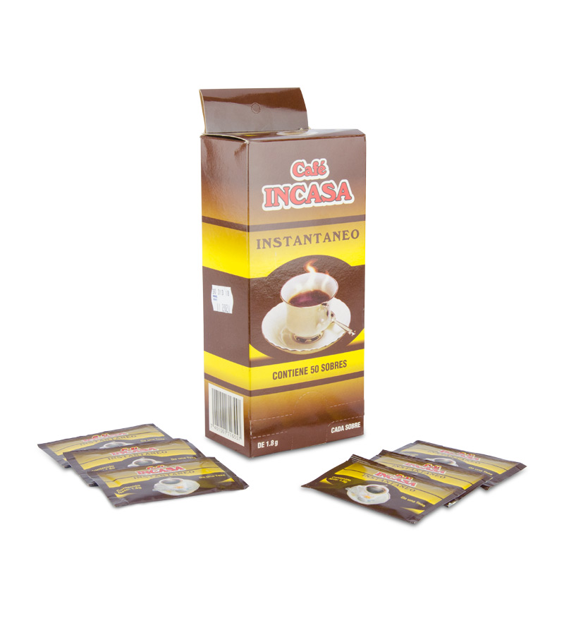 Cafe Instantaneo INCASA , En Sobres | Disdel, S.A. Guatemala