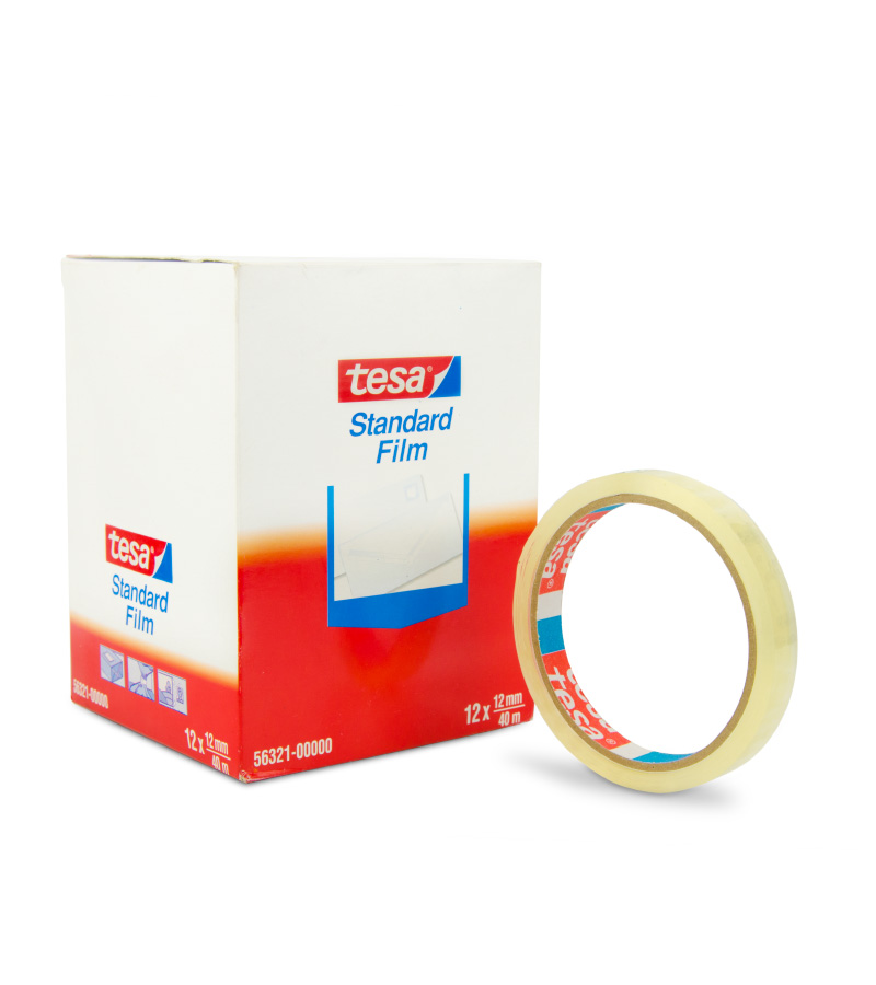 Cinta TESA TAPE Transparente Film 1/2, 12mmx40Mts. | Disdel, S.A. Guatemala